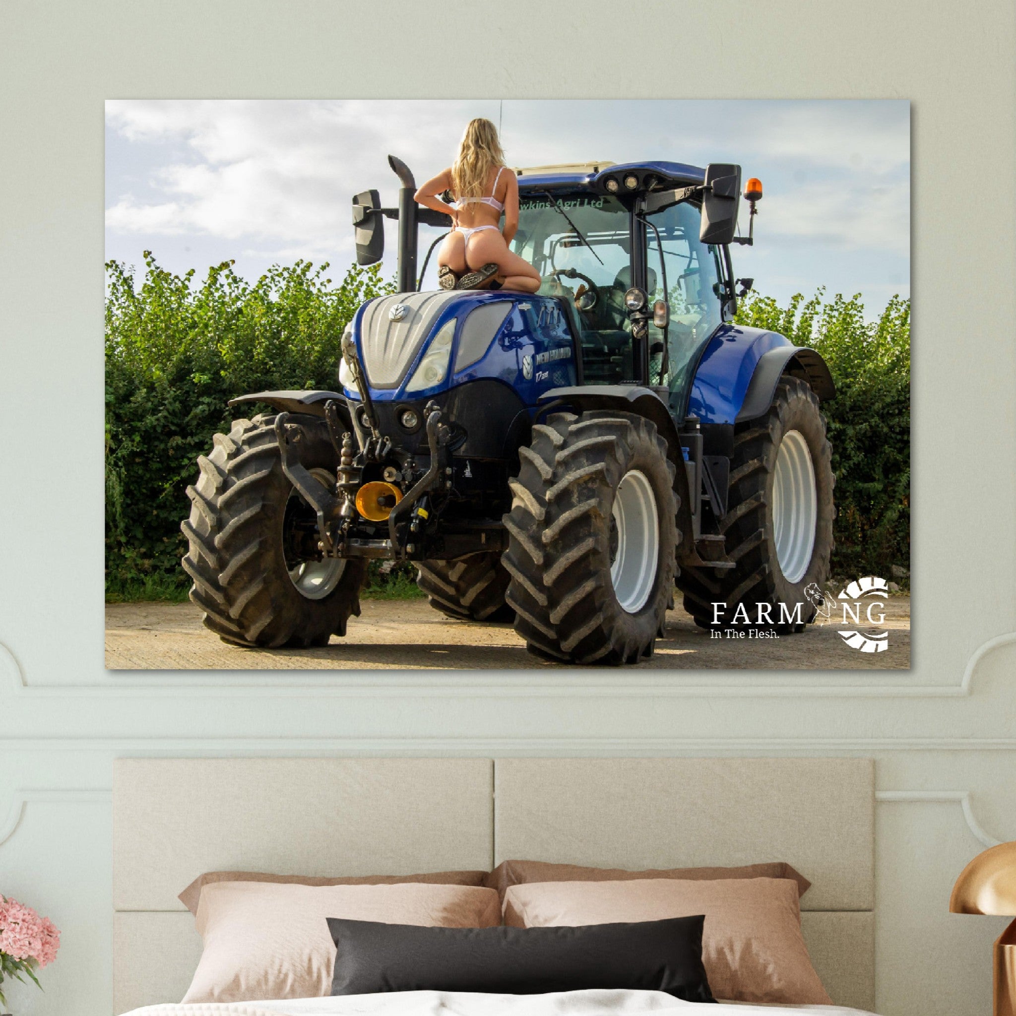 New Holland Poster – Farming In The Flesh